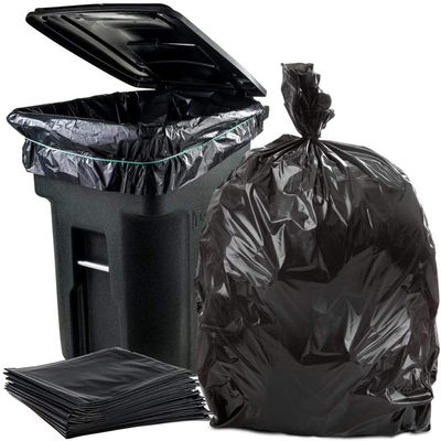 Bottom Gusset Bag Custom Heavy Duty Trash Bags for Home Street Dustbin ...